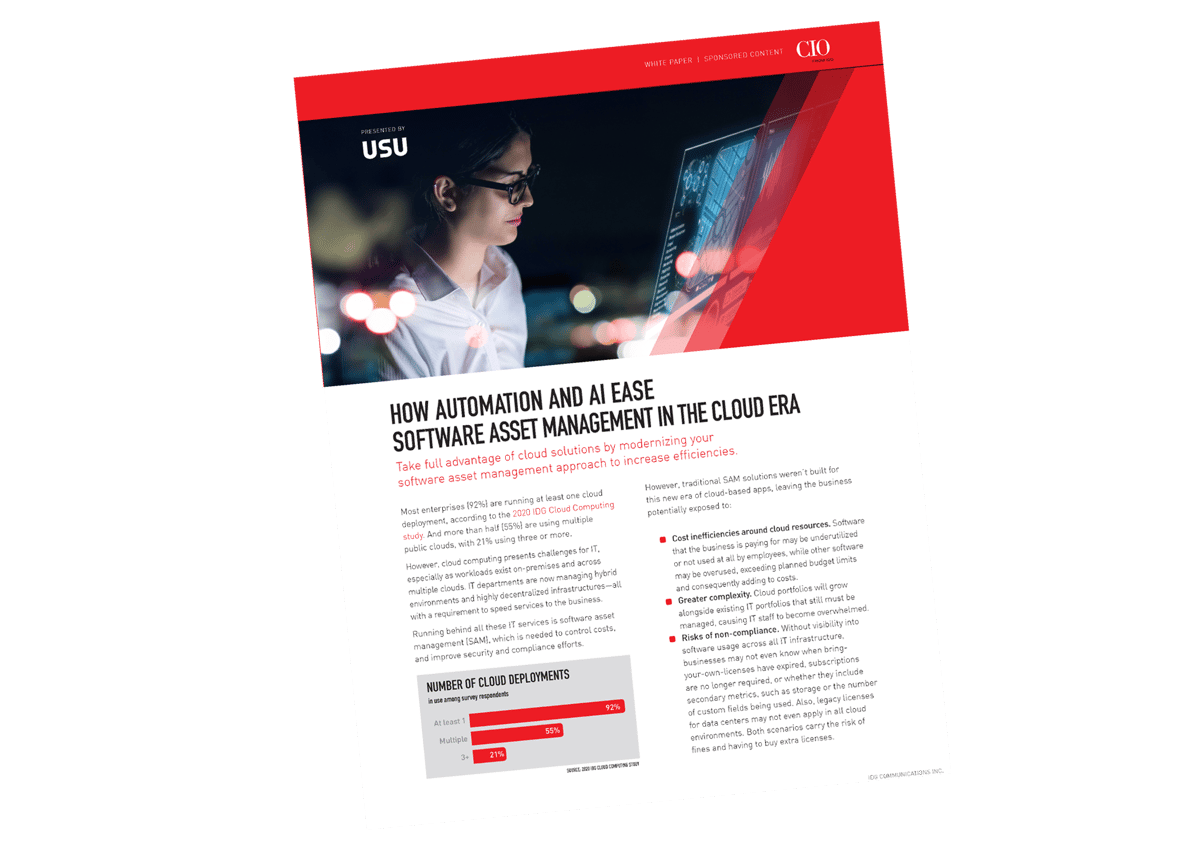 CIO Report: How Automation and AI Ease Software Asset Management in the Cloud Era