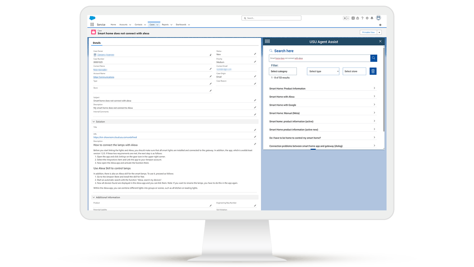 Knowledge Integrations for AI | Enhance Salesforce Experience | USU