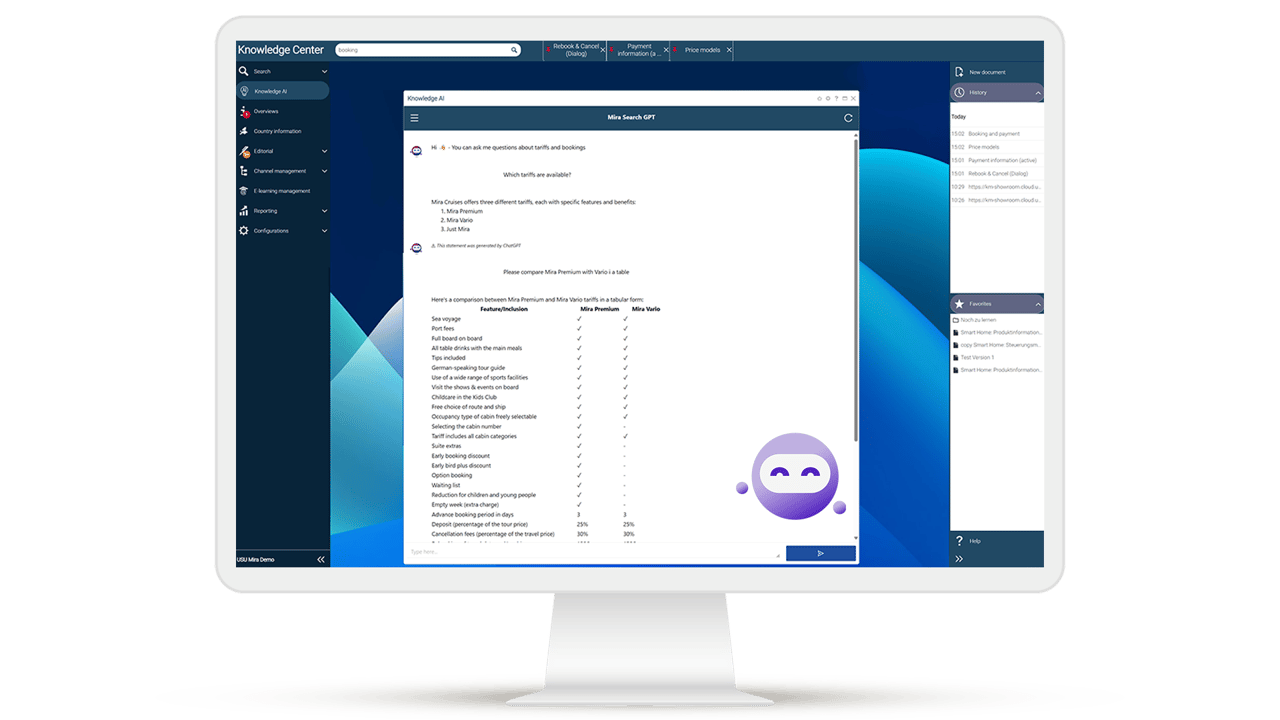 Knowledge Center | AI-Powered Knowledge Management Solutions | USU